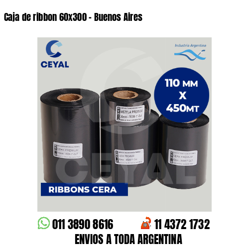 Caja de ribbon 60×300 – Buenos Aires - Etiquetado Textil
