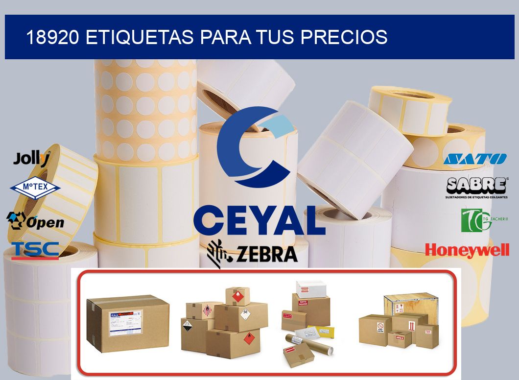 18920 ETIQUETAS PARA TUS PRECIOS - Etiquetado Textil