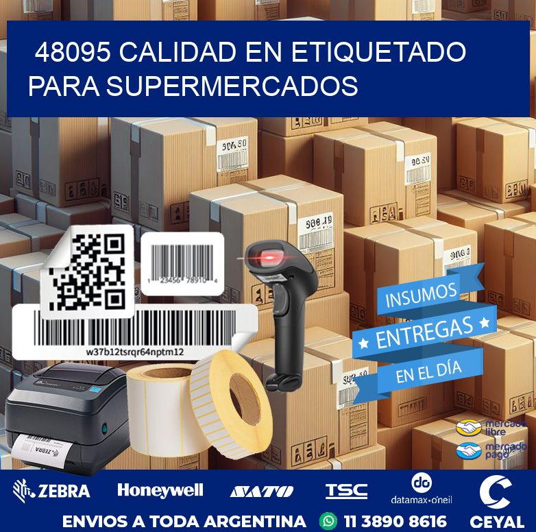 48095 CALIDAD EN ETIQUETADO PARA SUPERMERCADOS - Etiquetado Textil